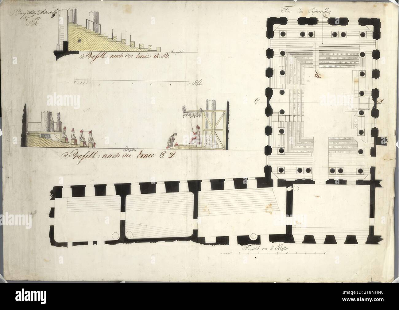 Vienna I, Hofburg, ceremonial hall wing, Swiss wing, fixtures and ...