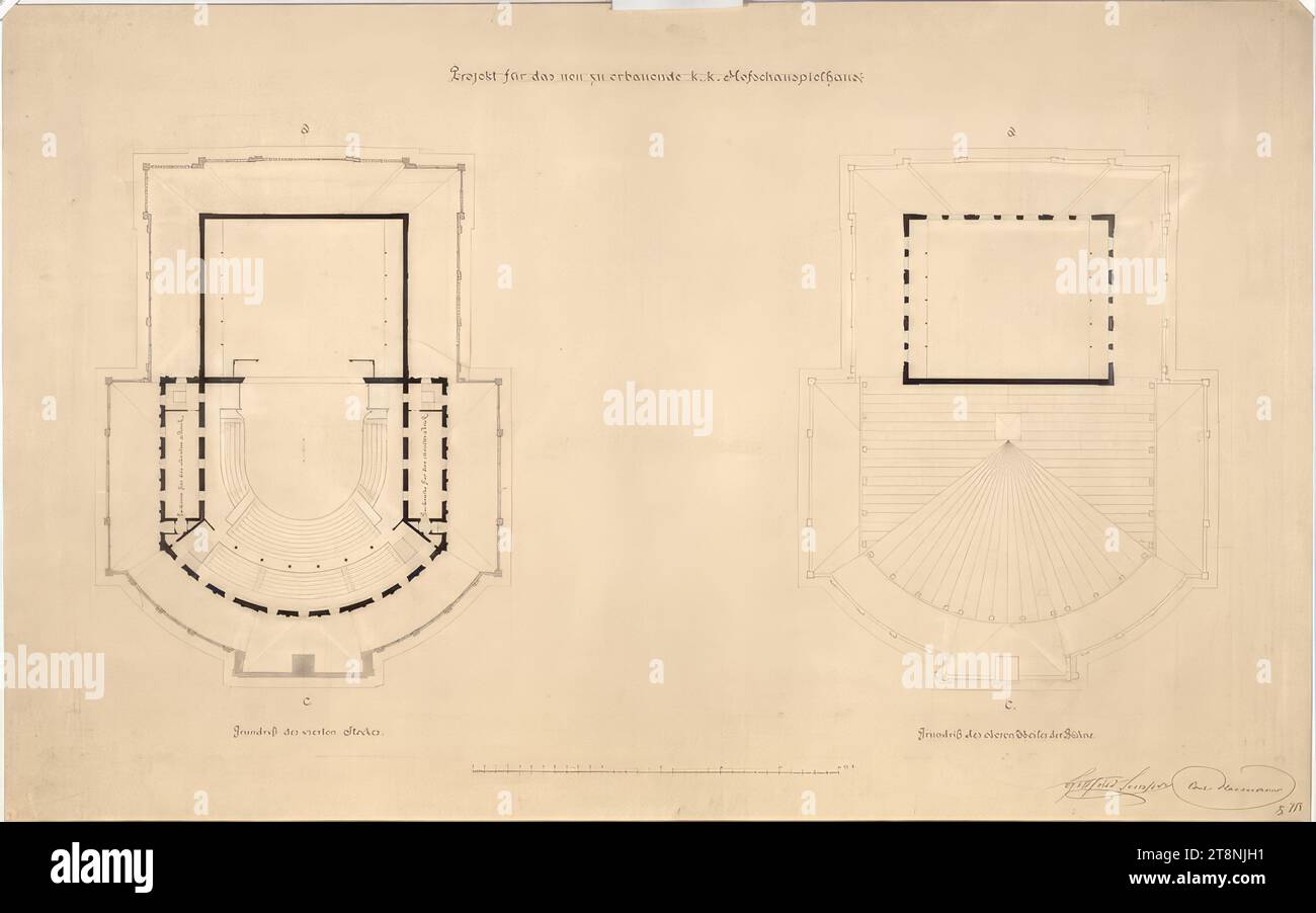 Hofschauspielhaus floor plan hi-res stock photography and images - Alamy