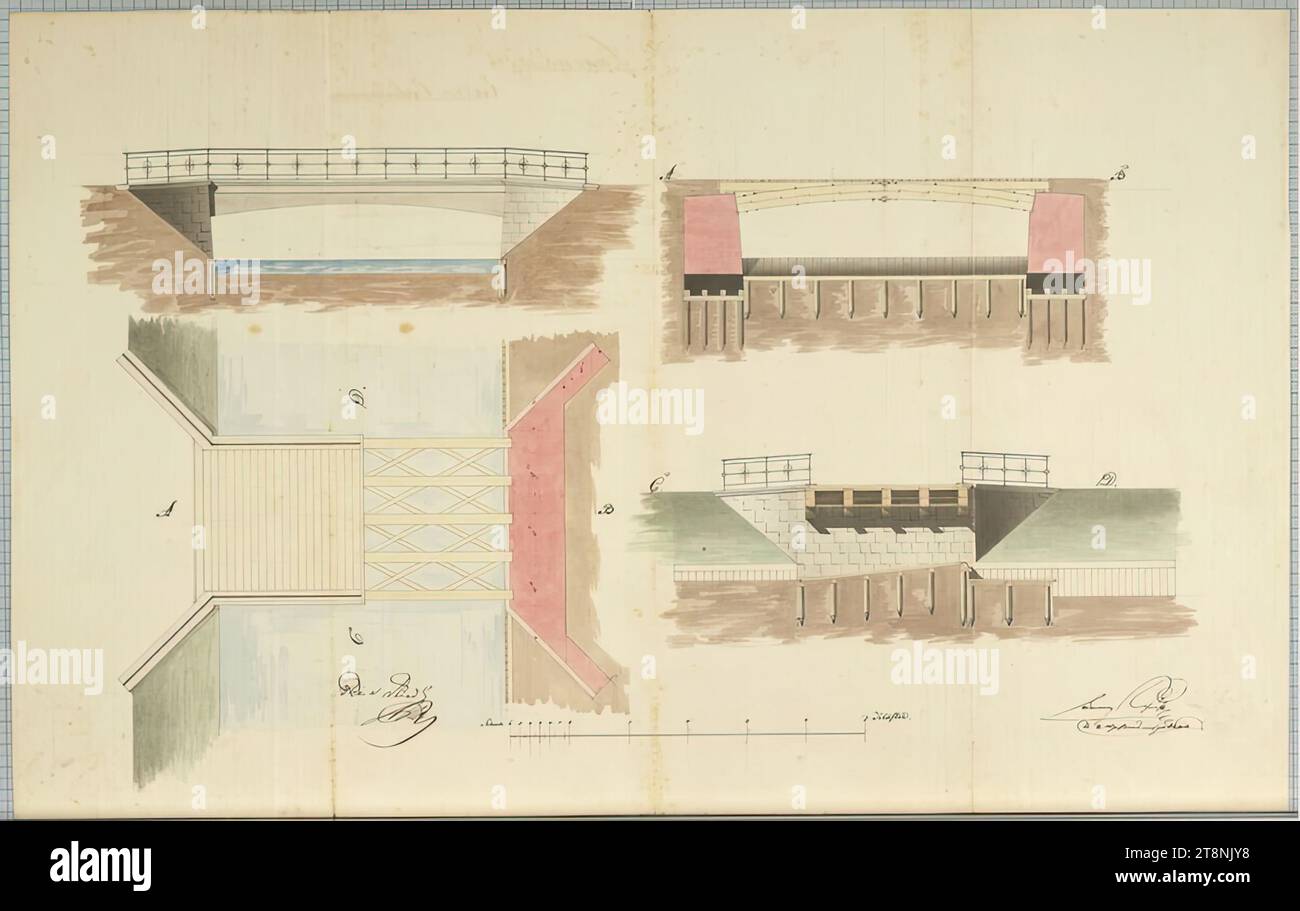 Completely damaged stone bridge hi-res stock photography and images - Alamy