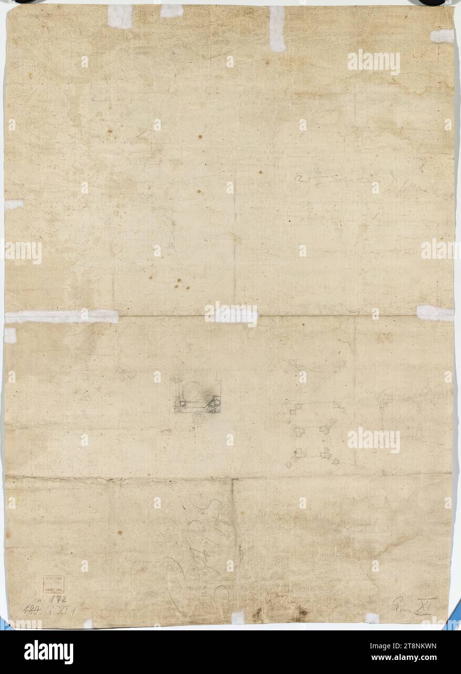 Rome, San Carlo alle Quattro Fontane, Sketches for a Campanile ...