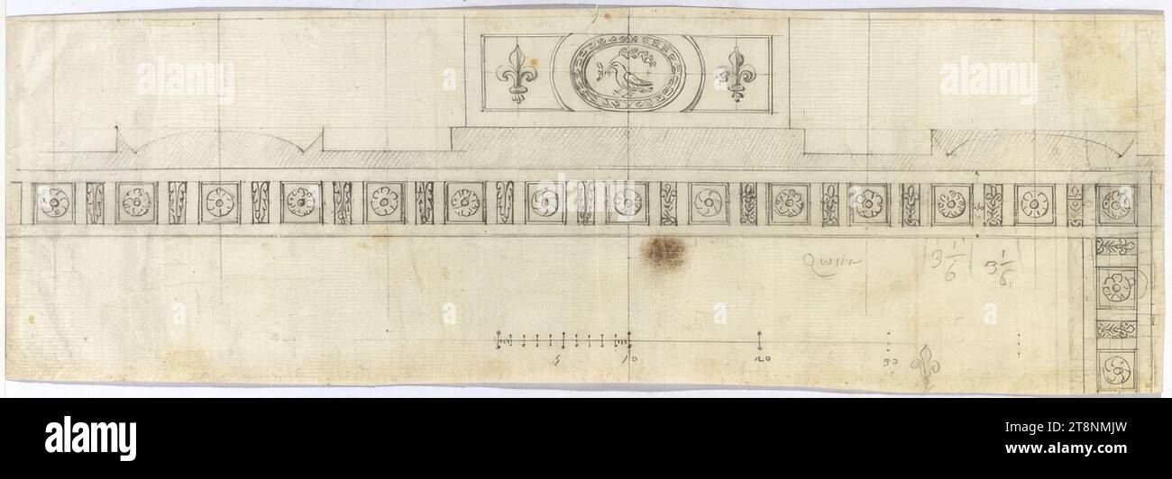 Rome, San Giovanni in Laterano, nave arcade, architecture drawing ...