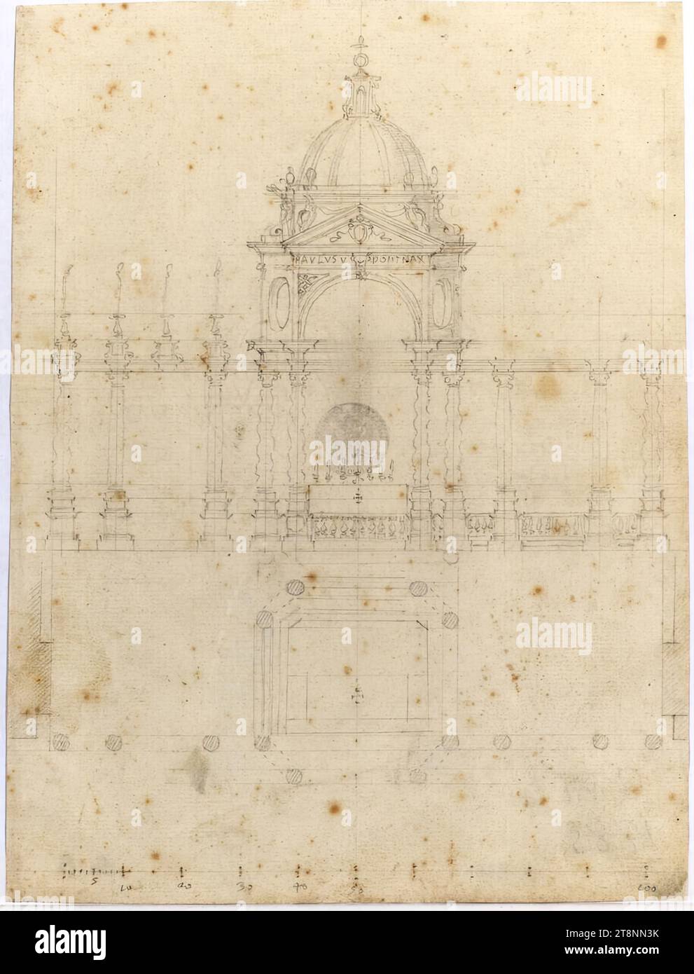 Rome, San Pietro in Vaticano, high altar baldachin, 1622-1623 ...