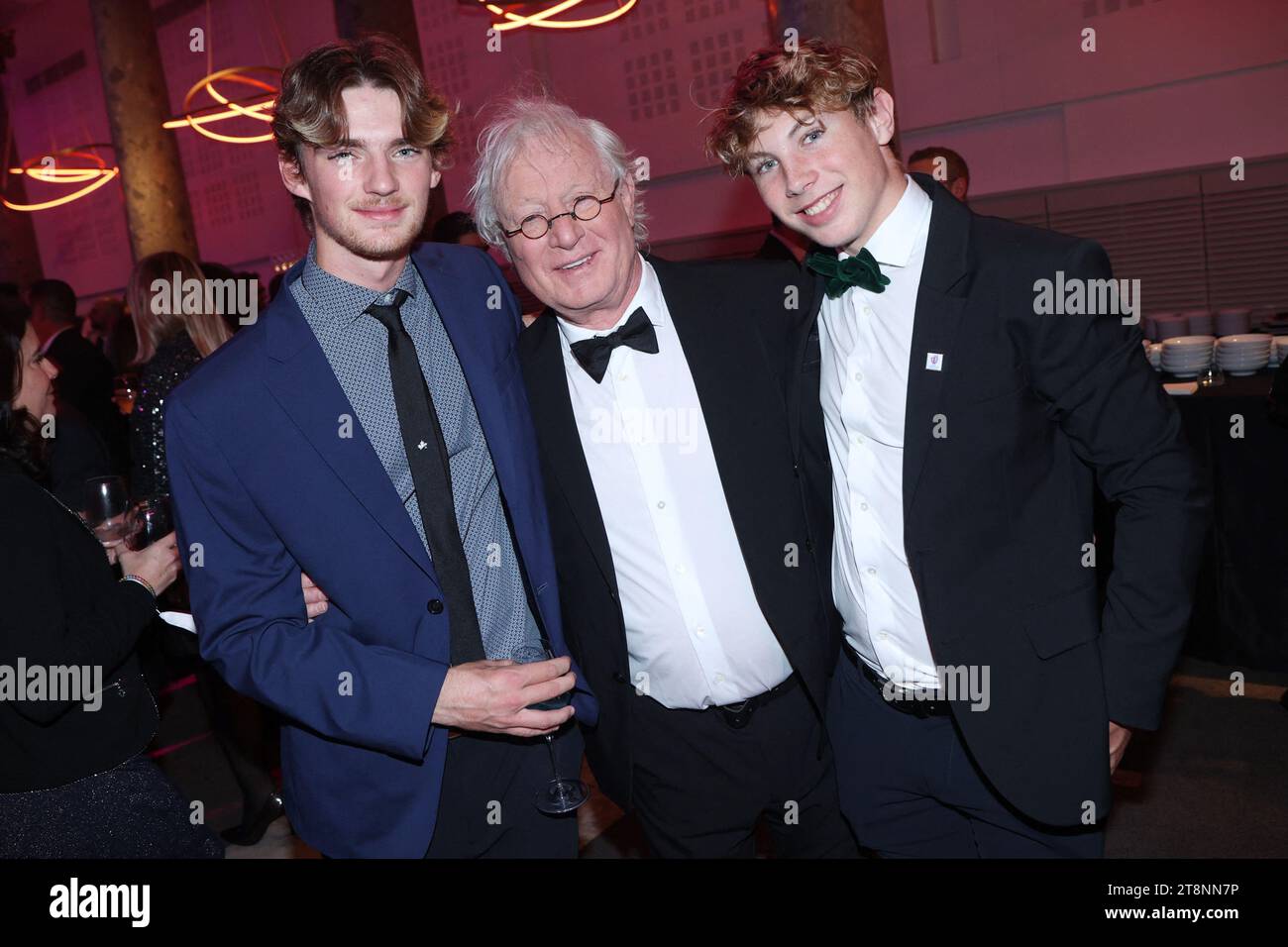 Paris, France. 20th Nov, 2023. Jean-Pierre Rives and his sons Kyna ...