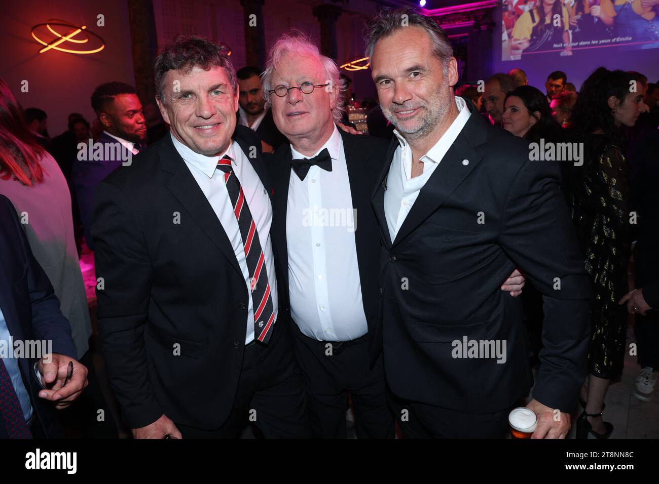 Paris, France. 20th Nov, 2023. Didier Lacroix, Jean-Pierre Rives and ...