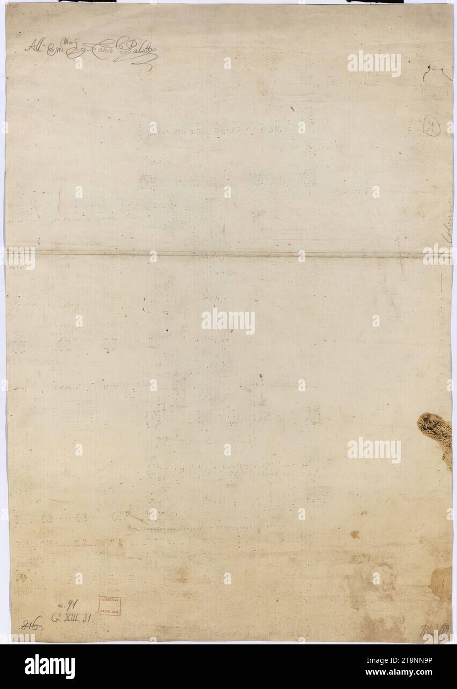 Rome, Sant' Agostino, denomination, architectural drawing, paper, solid ...