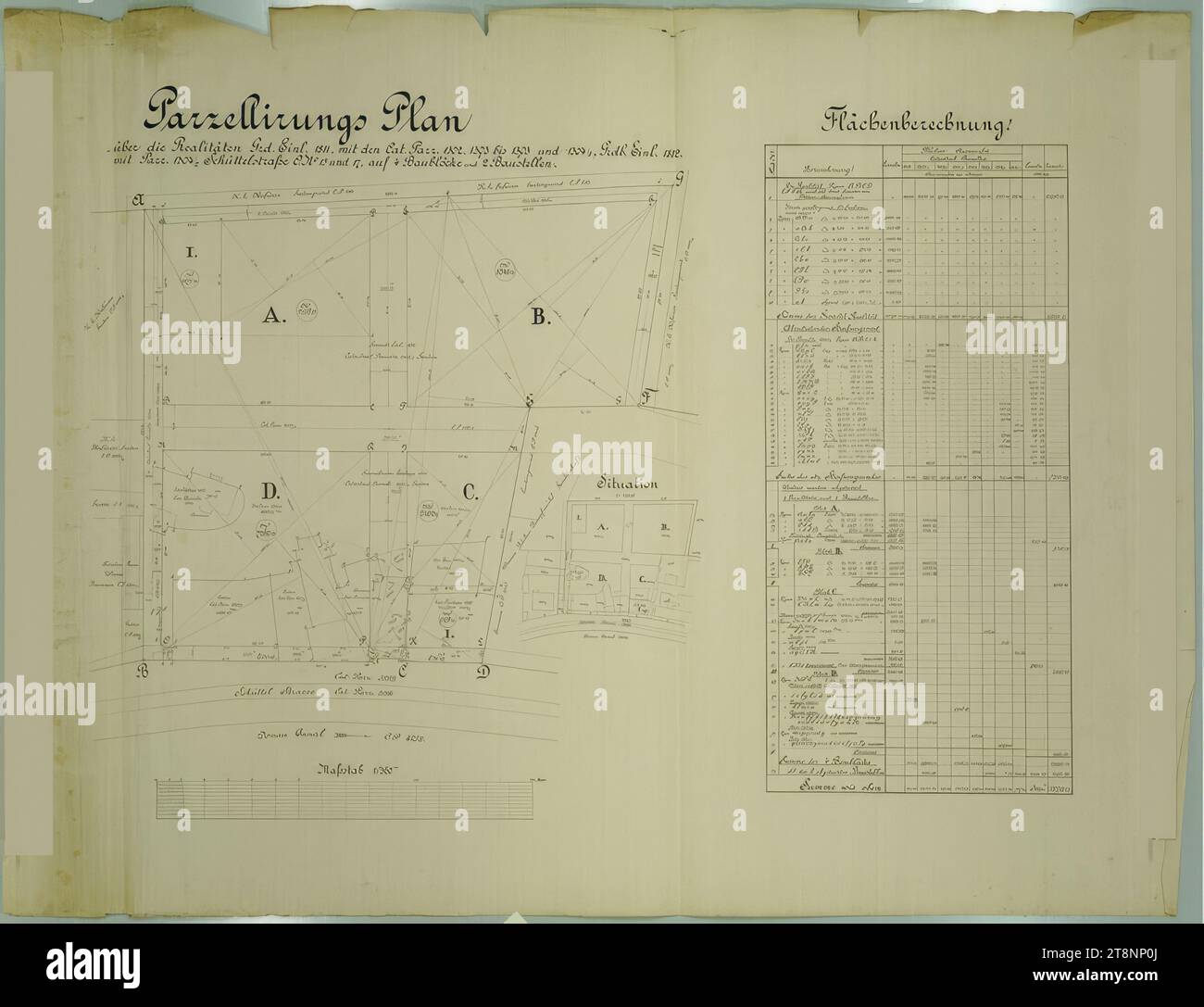Parcelling plan hi-res stock photography and images - Alamy