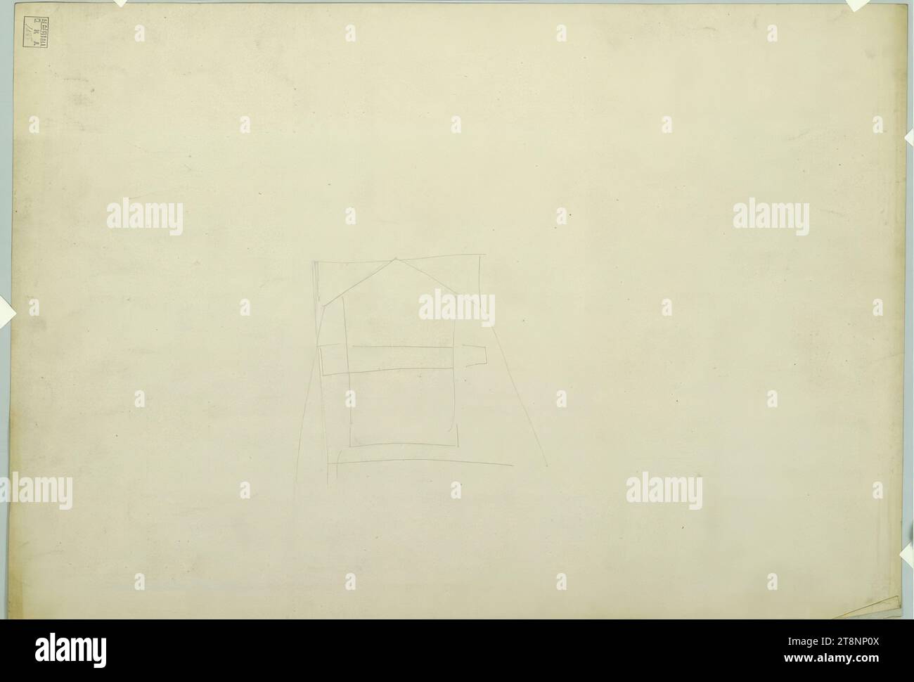 Vienna XIII, Gloriettegasse 10, Villa Sullivan, sketch, Carl von ...