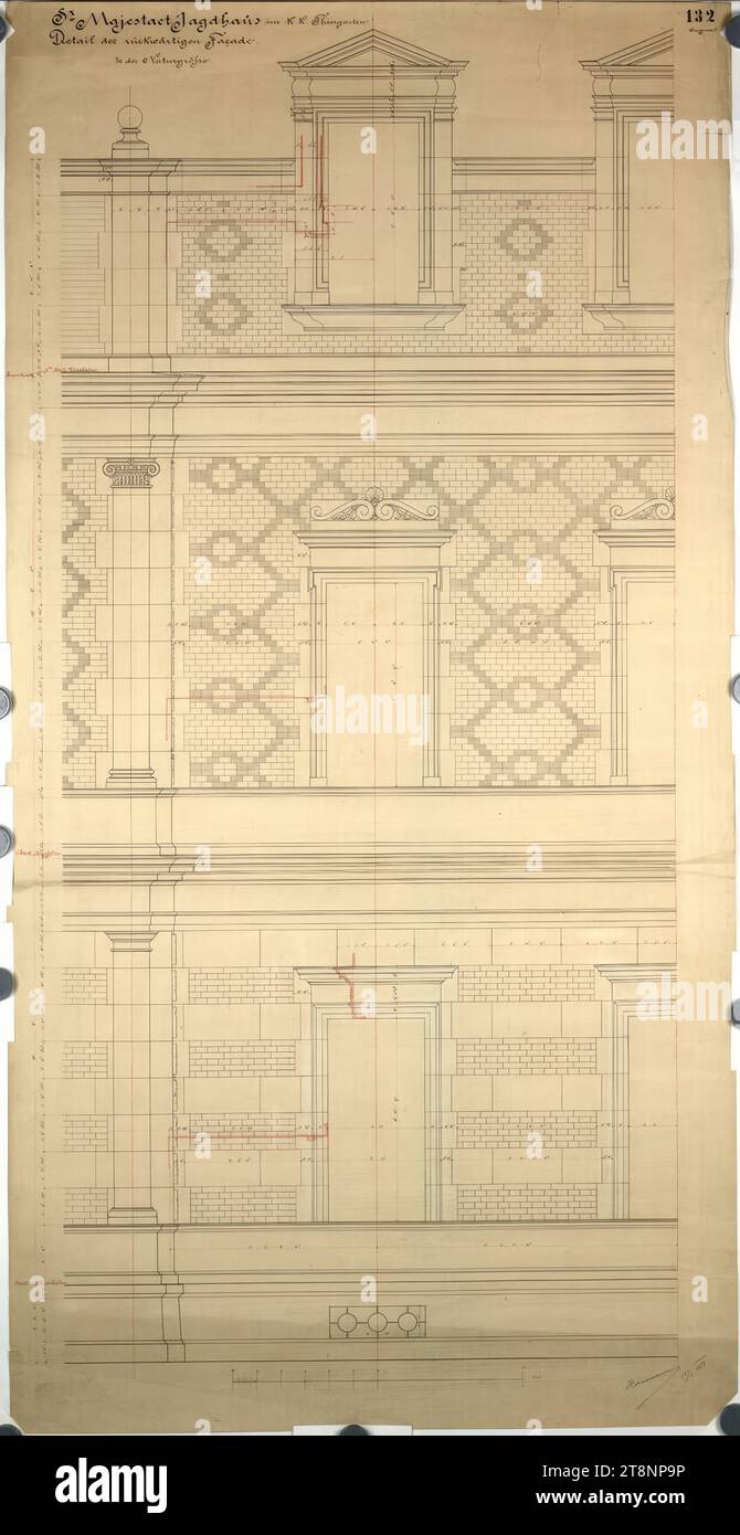 Vienna XIII, Hermesvilla, Carl von Hasenauer (Vienna 1833 - 1894 Vienna ...