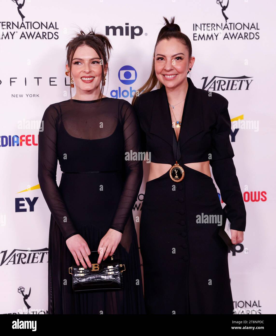 New York, United States. 20th Nov, 2023. Dayana Rodrigues and Marijean ...