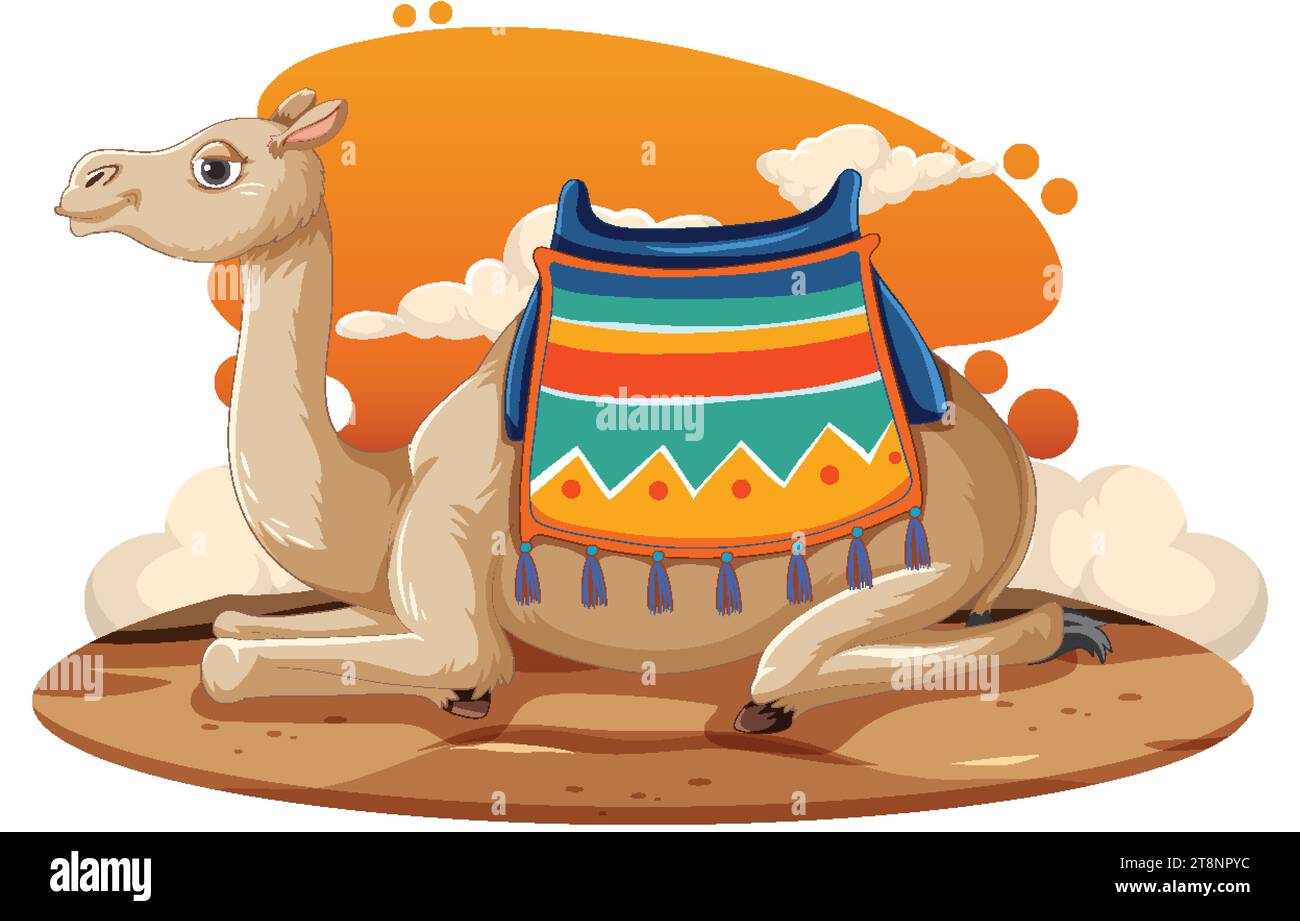 Cartoon camel Cut Out Stock Images & Pictures - Alamy