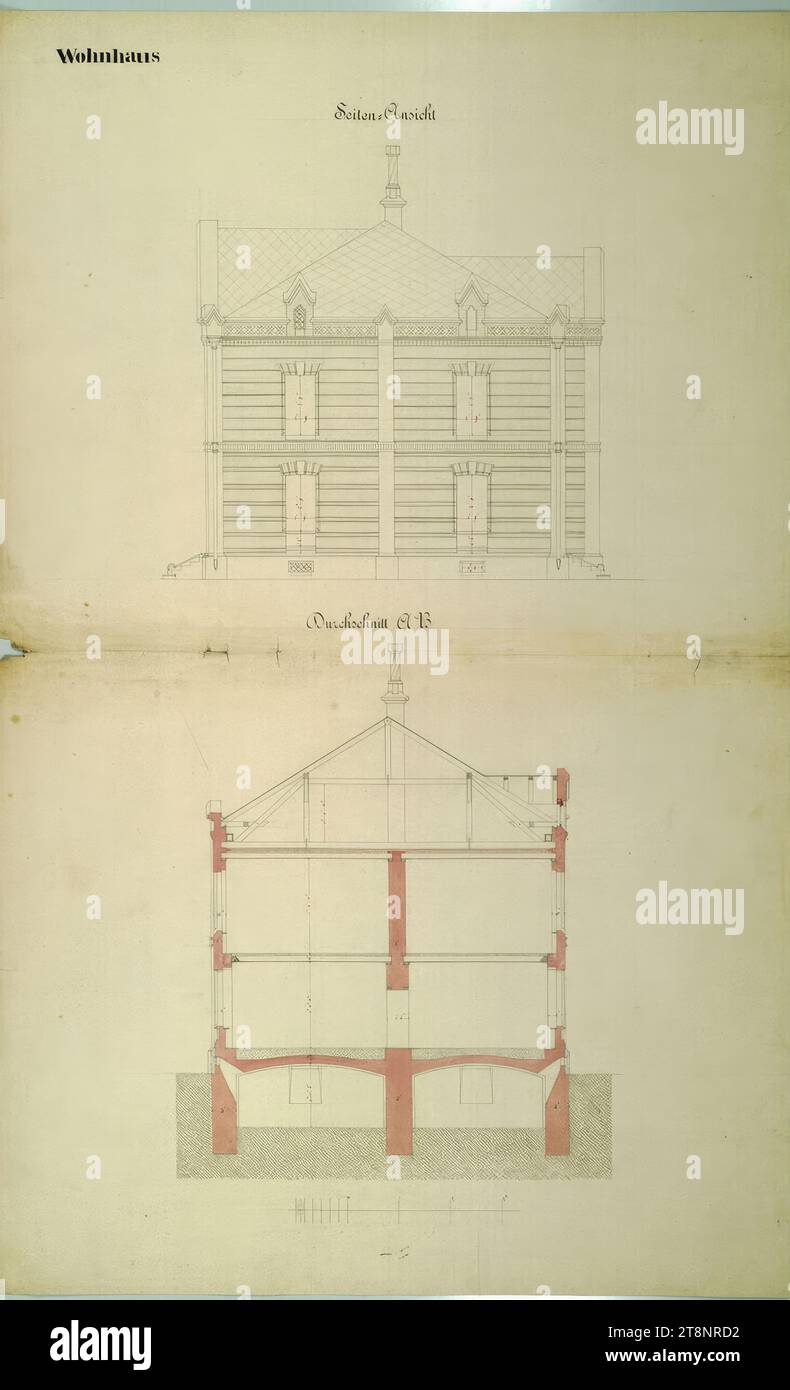 Vienna II, Prater (Schüttel), Hasenauer establishment, residential ...