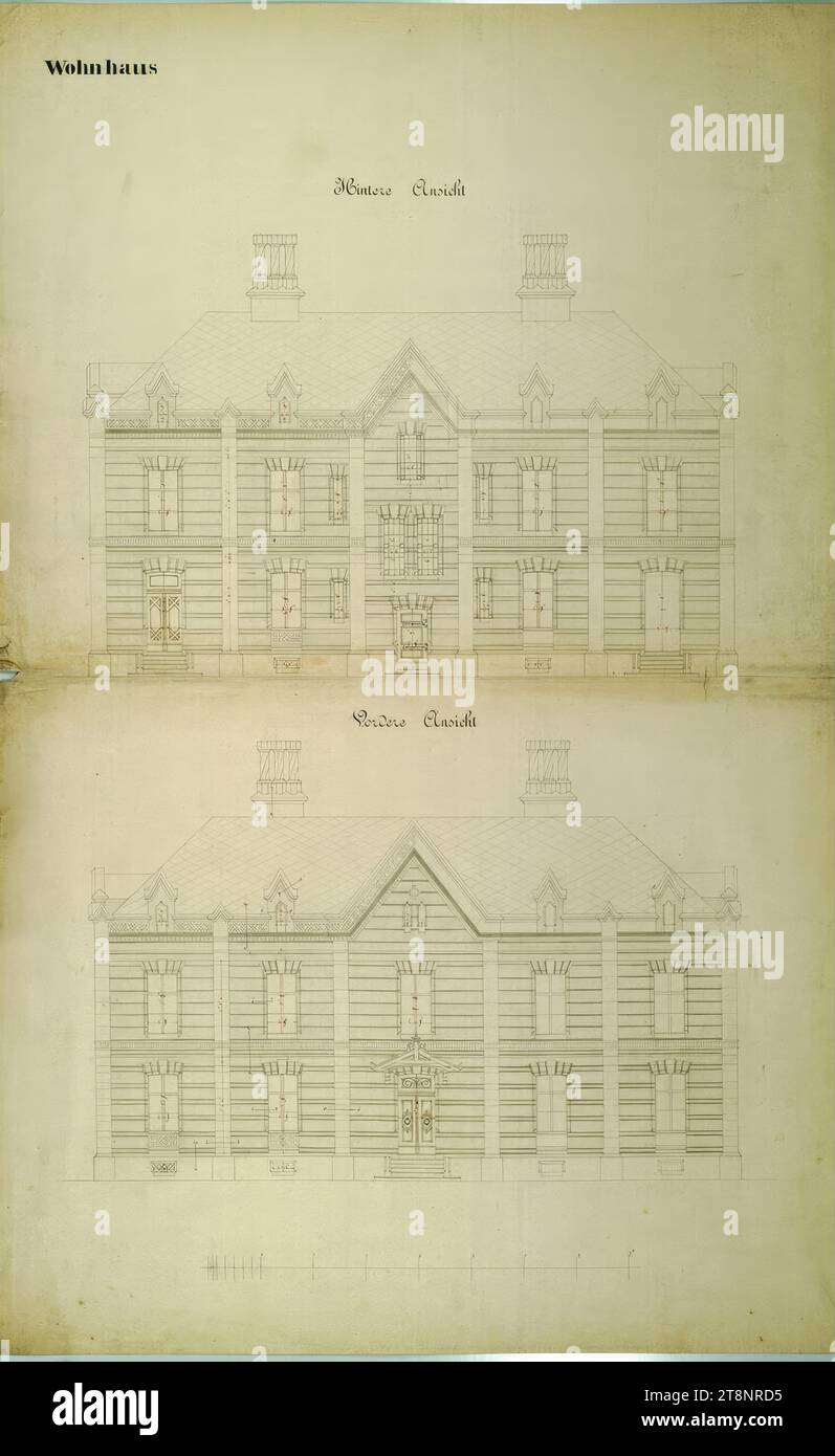 Vienna II, Prater (Schüttel), Hasenauer establishment, residential ...