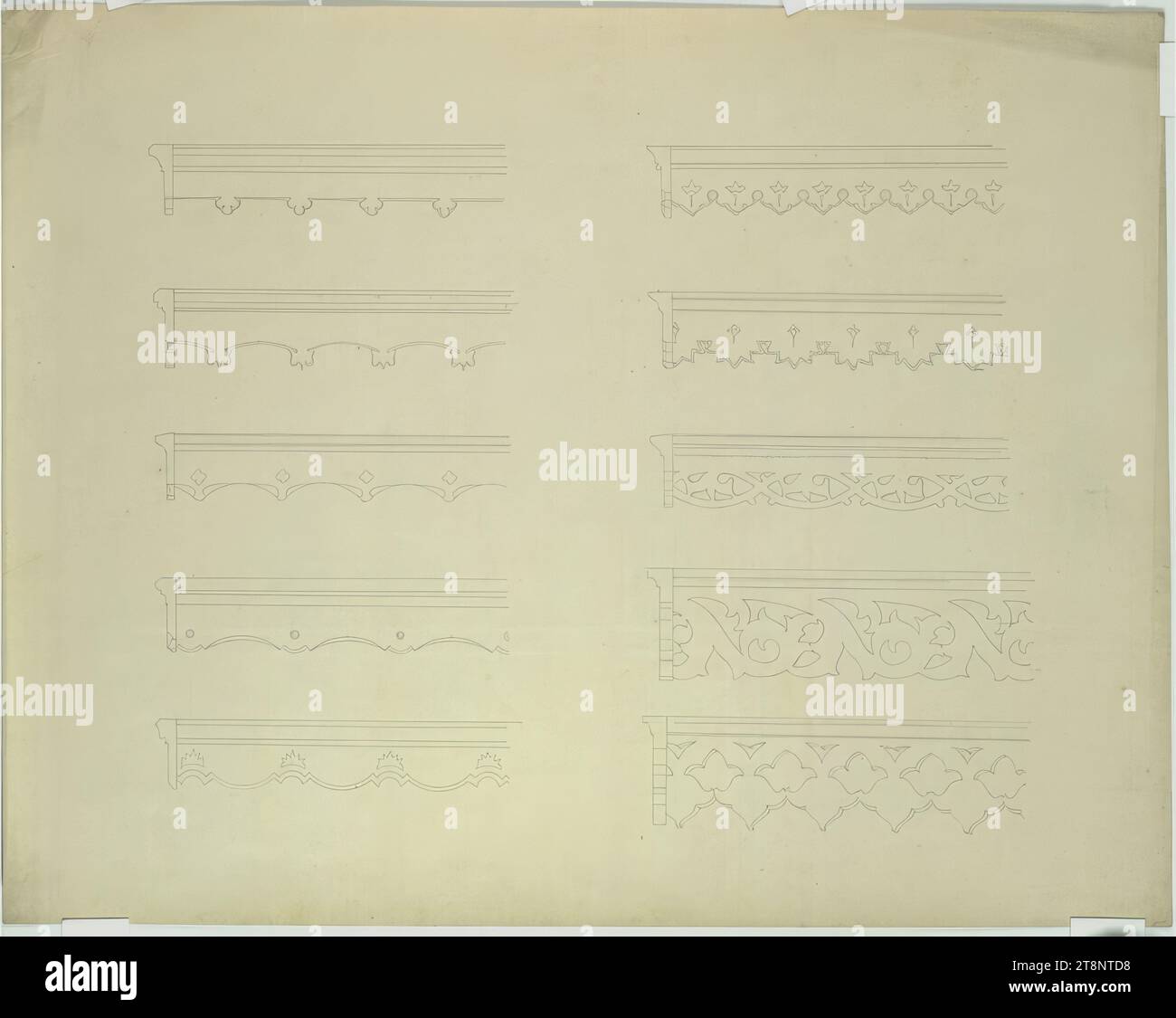 Fret saw boards, outlines and cuts, Carl von Hasenauer (Vienna 1833 ...