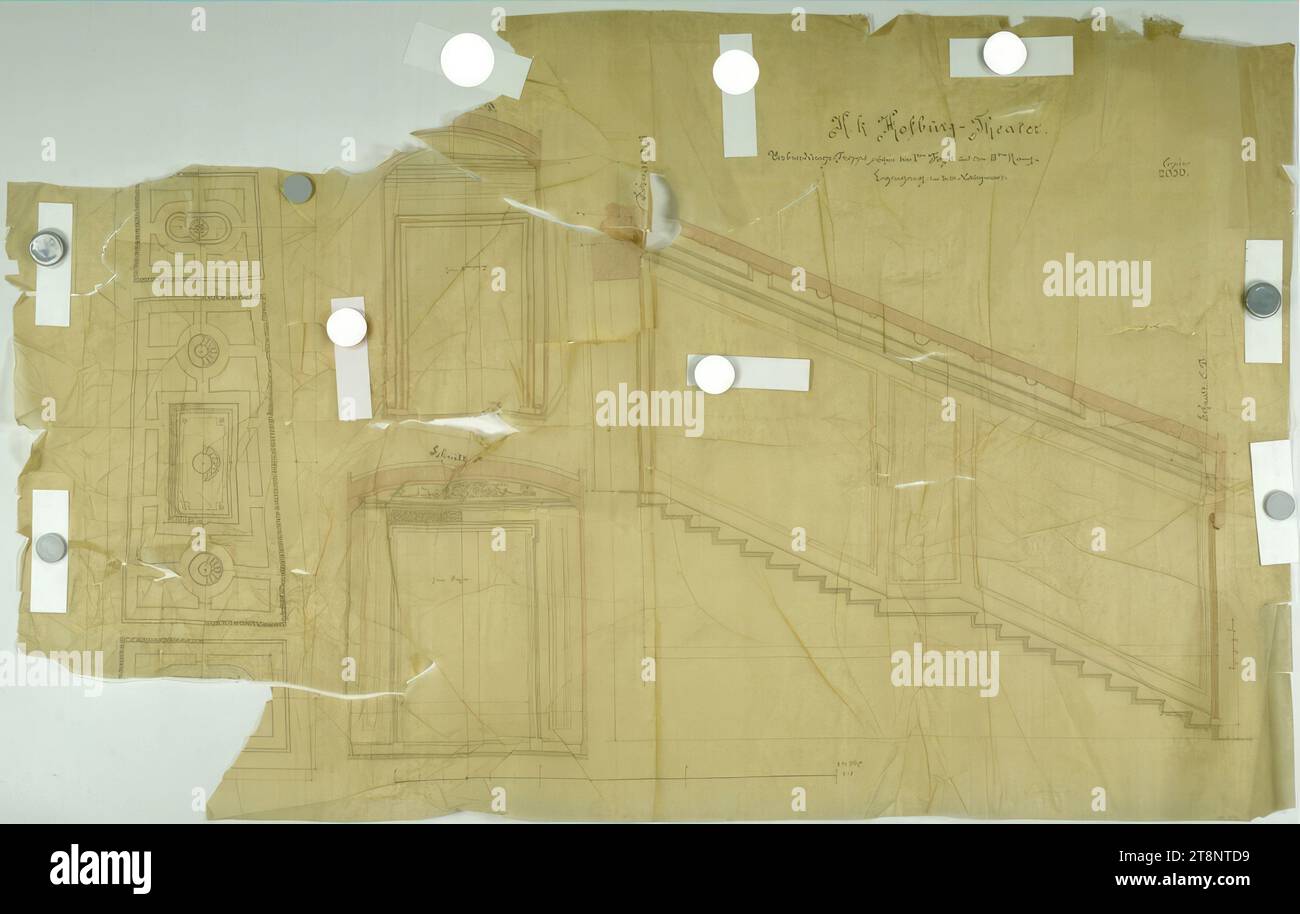 Hofburg theater connecting stairs hi-res stock photography and images ...