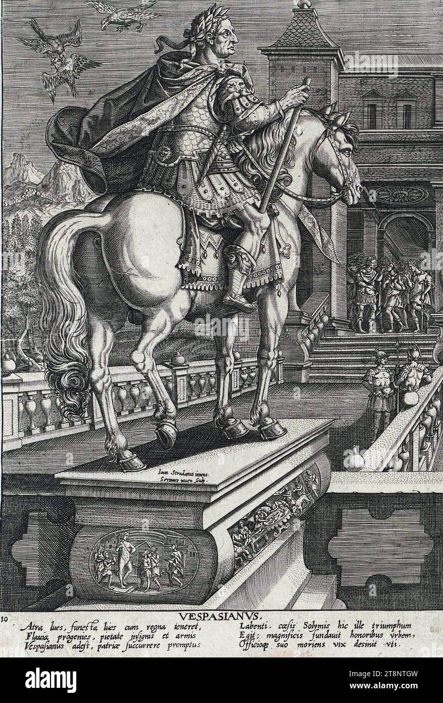 Vespasian, römischer Kaiser Jan van der Strae Stock Photo - Alamy