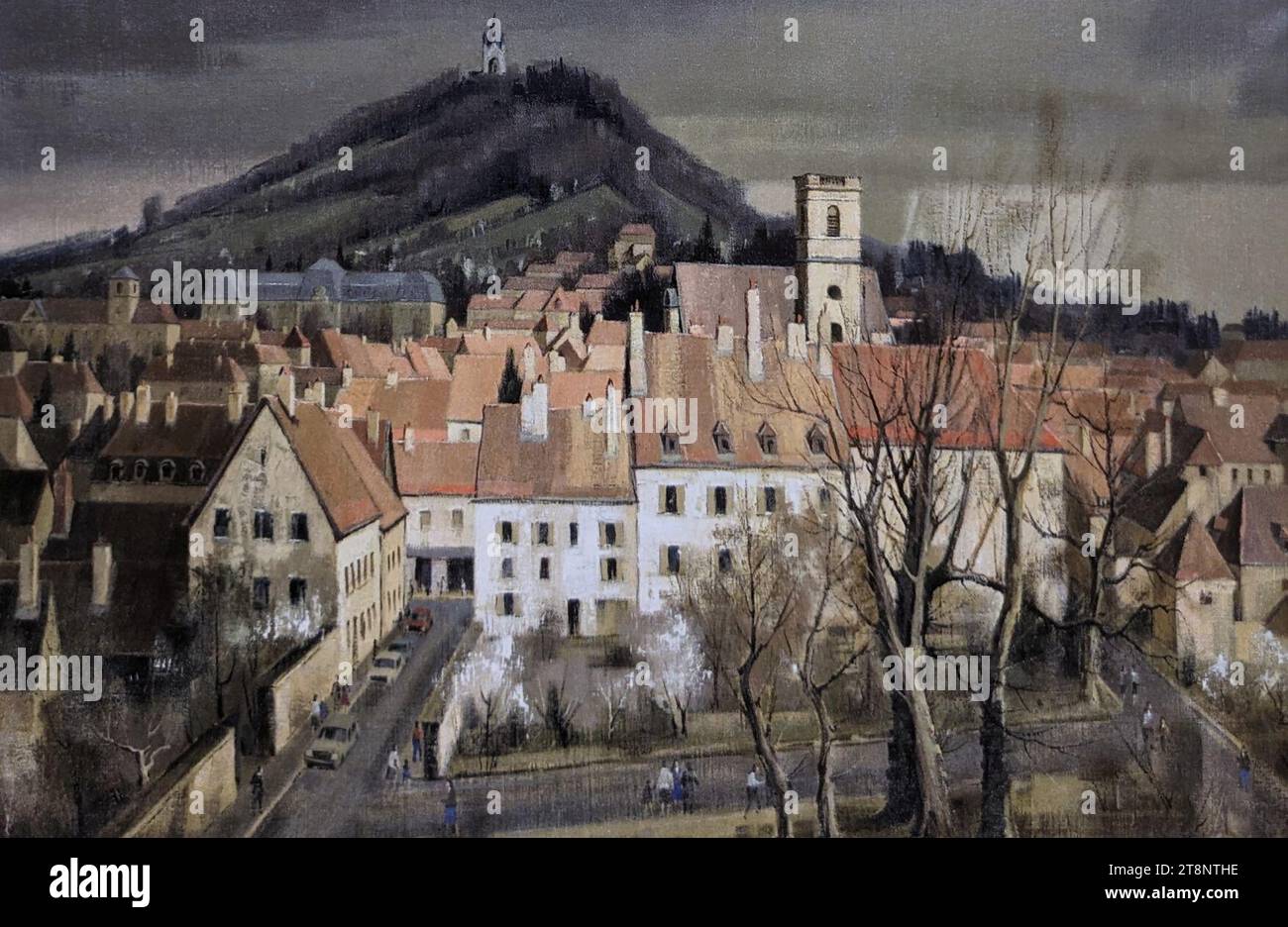 Vesoul (tableau de René Nuffer Stock Photo - Alamy