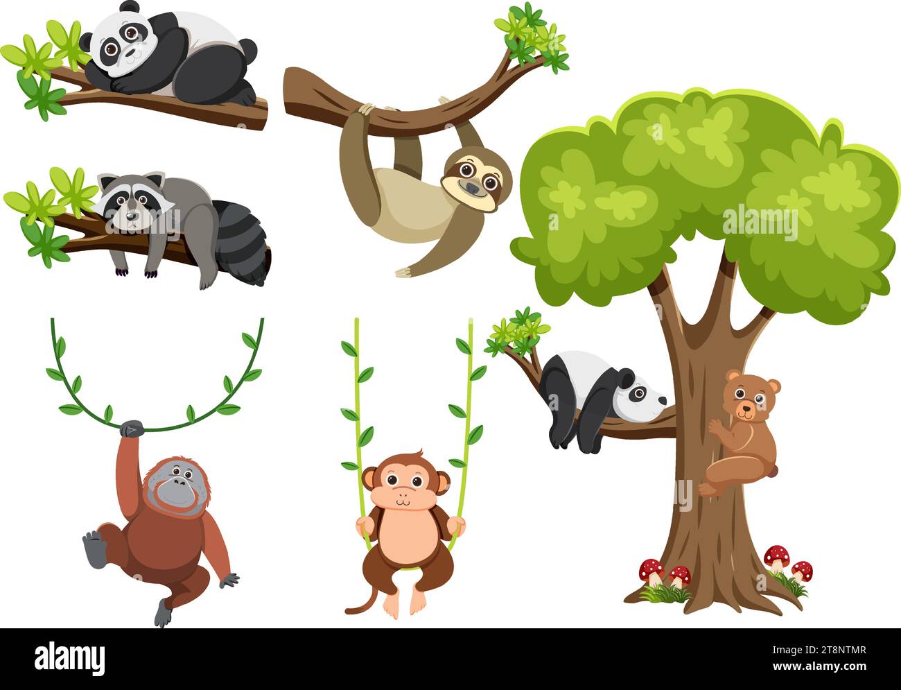 Together habitat Cut Out Stock Images & Pictures - Alamy