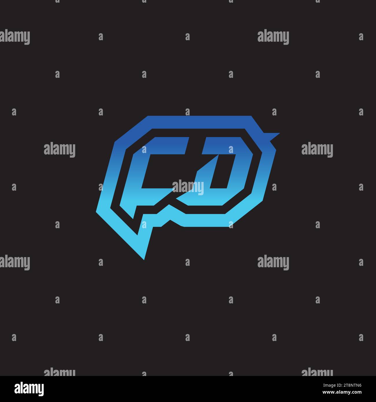 Cd gaming logo Stock Vector Images - Alamy