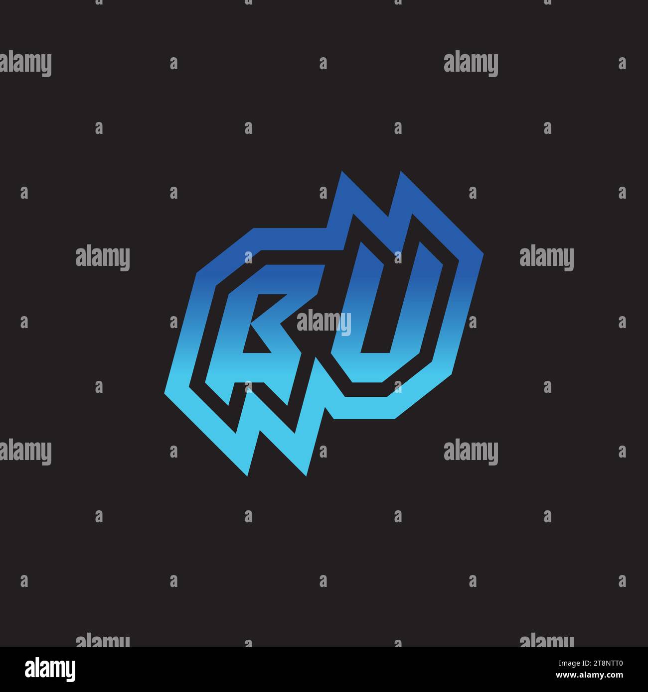 BV initial inspiration logo design esport and gaming clan ideas Stock ...