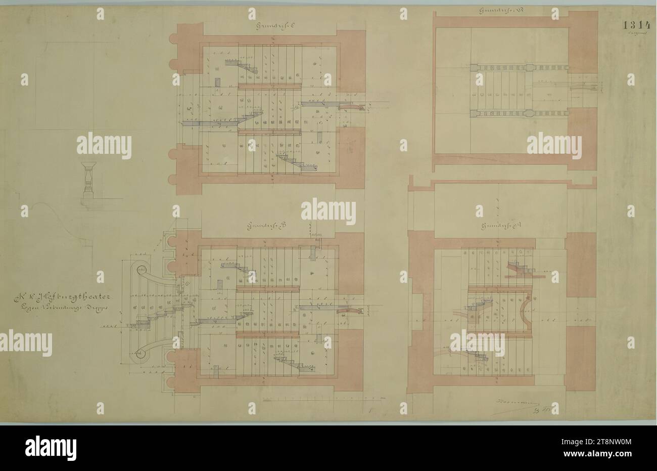 Staircase connecting boxes hi-res stock photography and images - Alamy