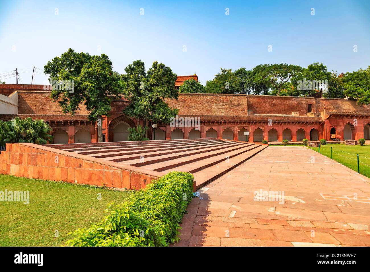 Agra Fort, a historical fort in Agra, in the India state of uttar ...