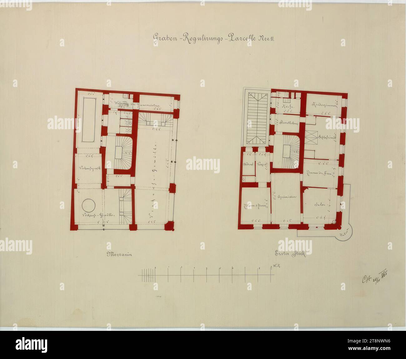 Vienna I, Graben parcel 2, residential and commercial building ...