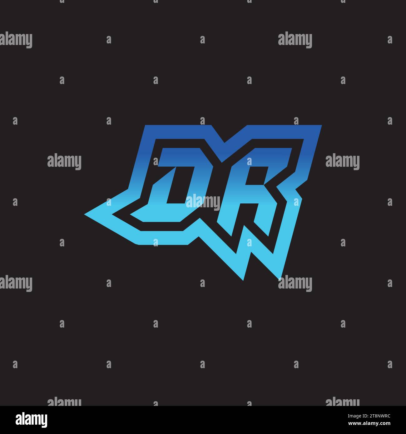 Dr gaming logo hi-res stock photography and images - Alamy