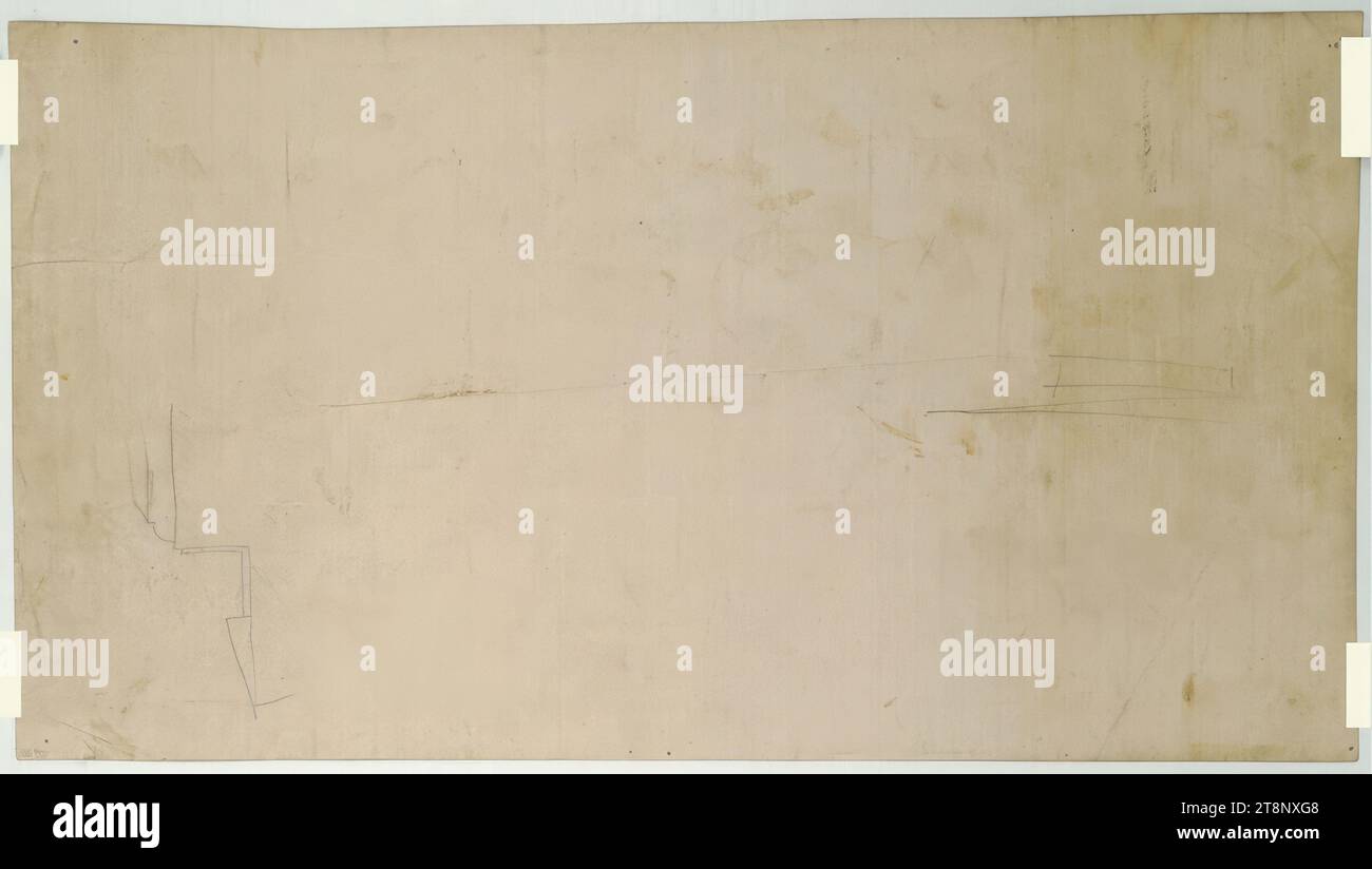Vienna I, Bösendorferstraße 13, Palais Lützow, sketch for a vault ...