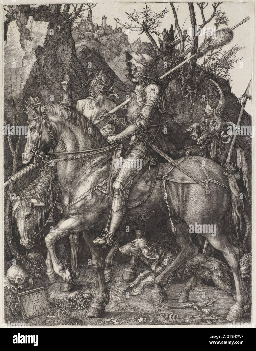 Knight, Death and the Devil, Albrecht Dürer (Nuremberg 1471 - 1528 ...