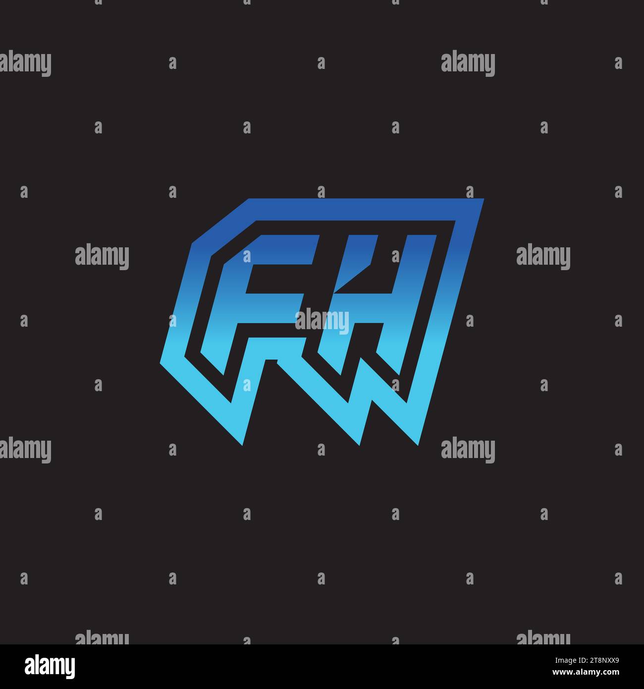 Fh logo vector vectors hi-res stock photography and images - Alamy