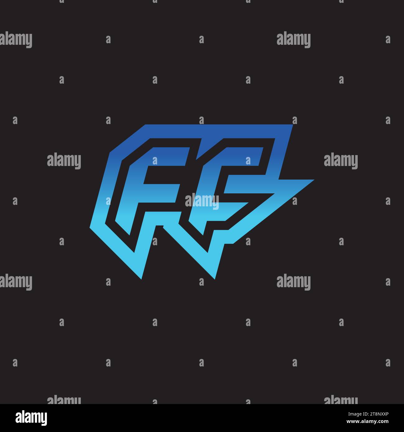 Fc gaming logo Stock Vector Images - Alamy
