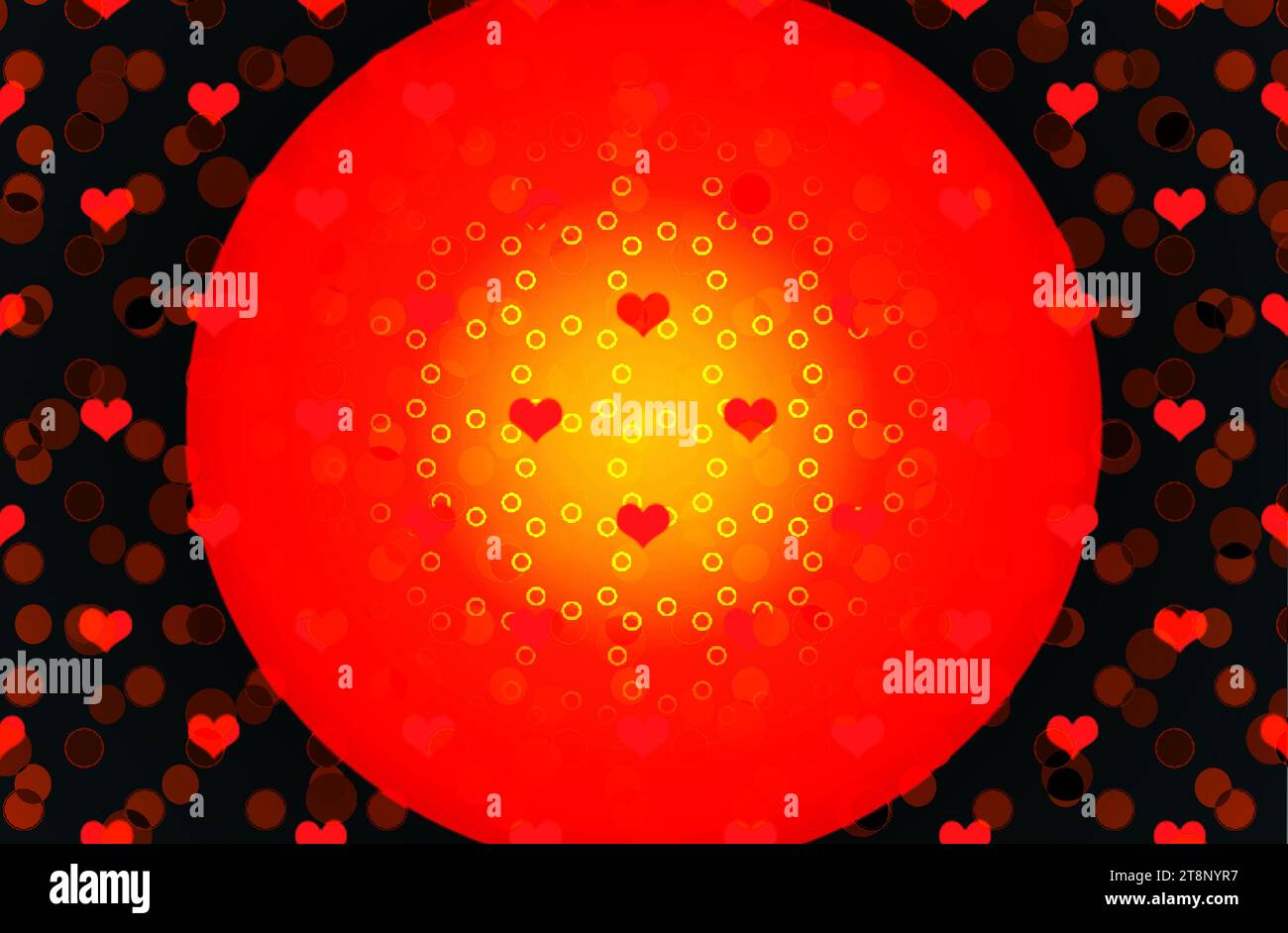 Creative abstract heart pattern background texture Stock Photo - Alamy