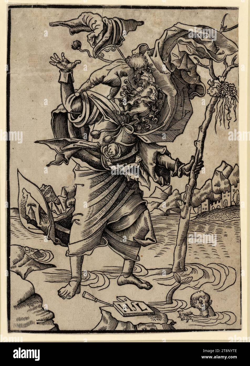 St. Christophorus, Master HL (active between 1511 and 1533 on the Upper ...