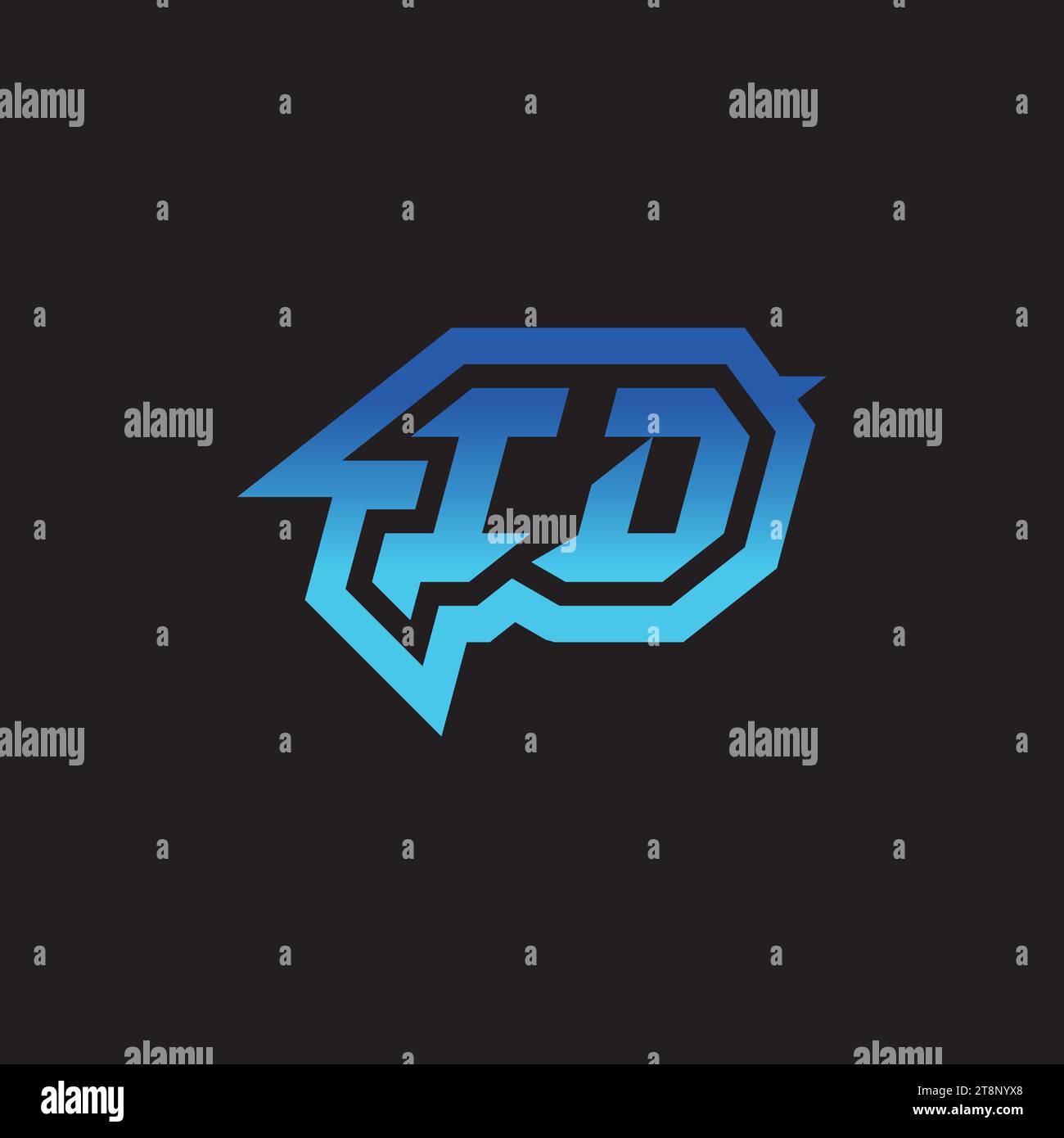 Id gaming logo hi-res stock photography and images - Alamy