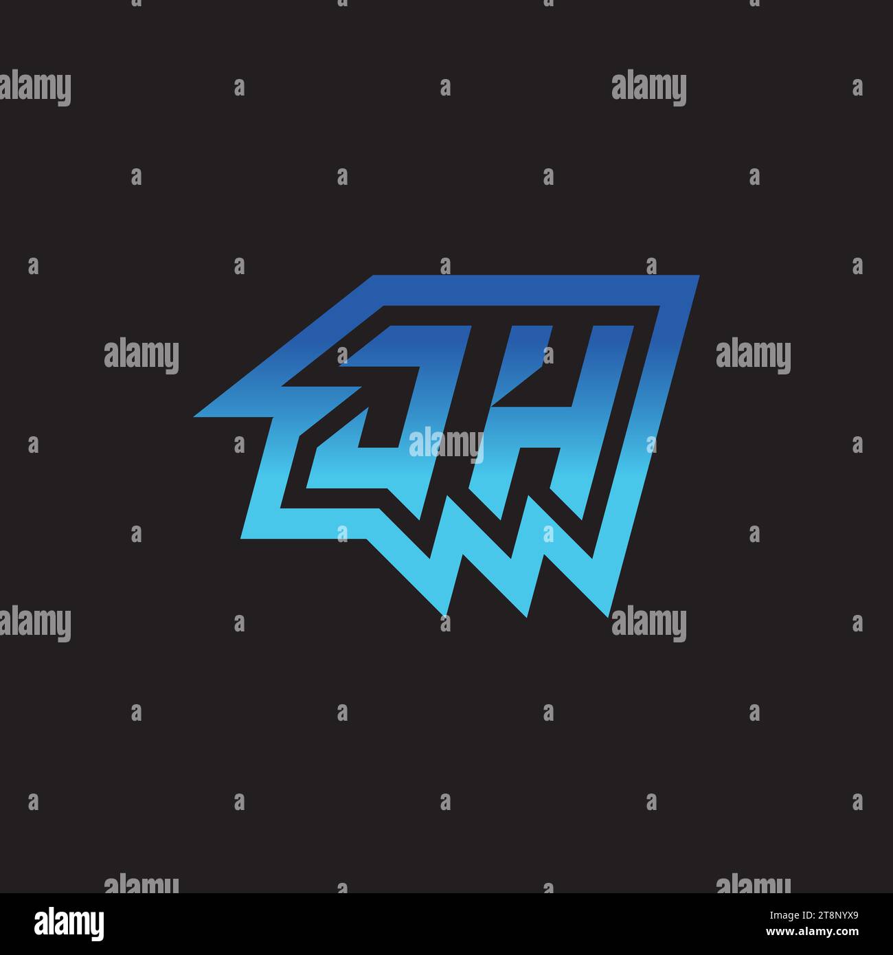 Jh gaming logo hi-res stock photography and images - Alamy