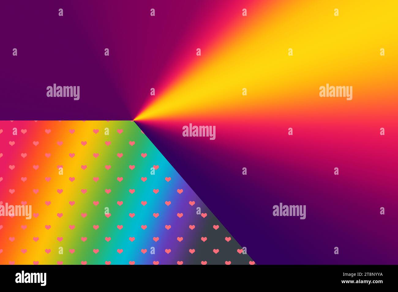 Colorful rainbow gradient background suitable for wallpaper, web banner ...