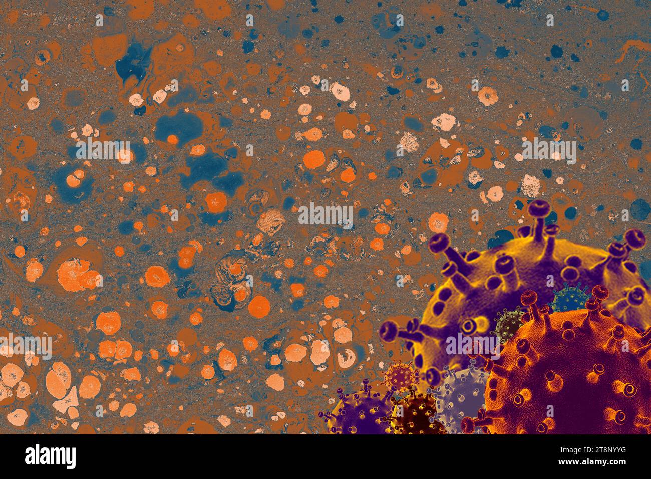 COVID-19 Coronavirus disease outbreak background. Stop spreading Corona ...