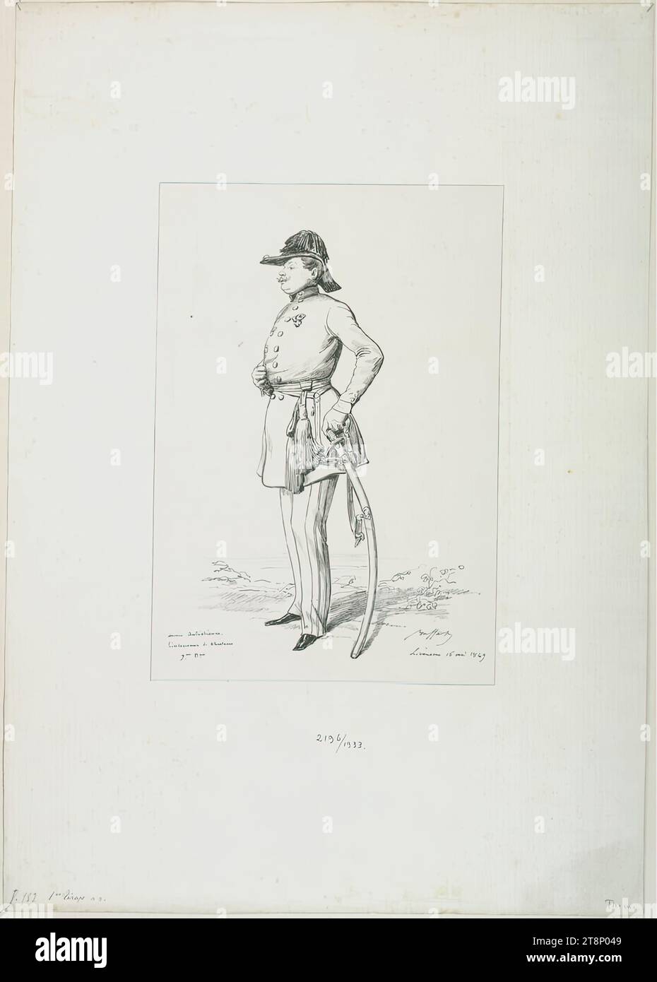 Armée autrichienne, 182 I, Auguste Raffet (Paris 1804 - 1860 Genoa ...