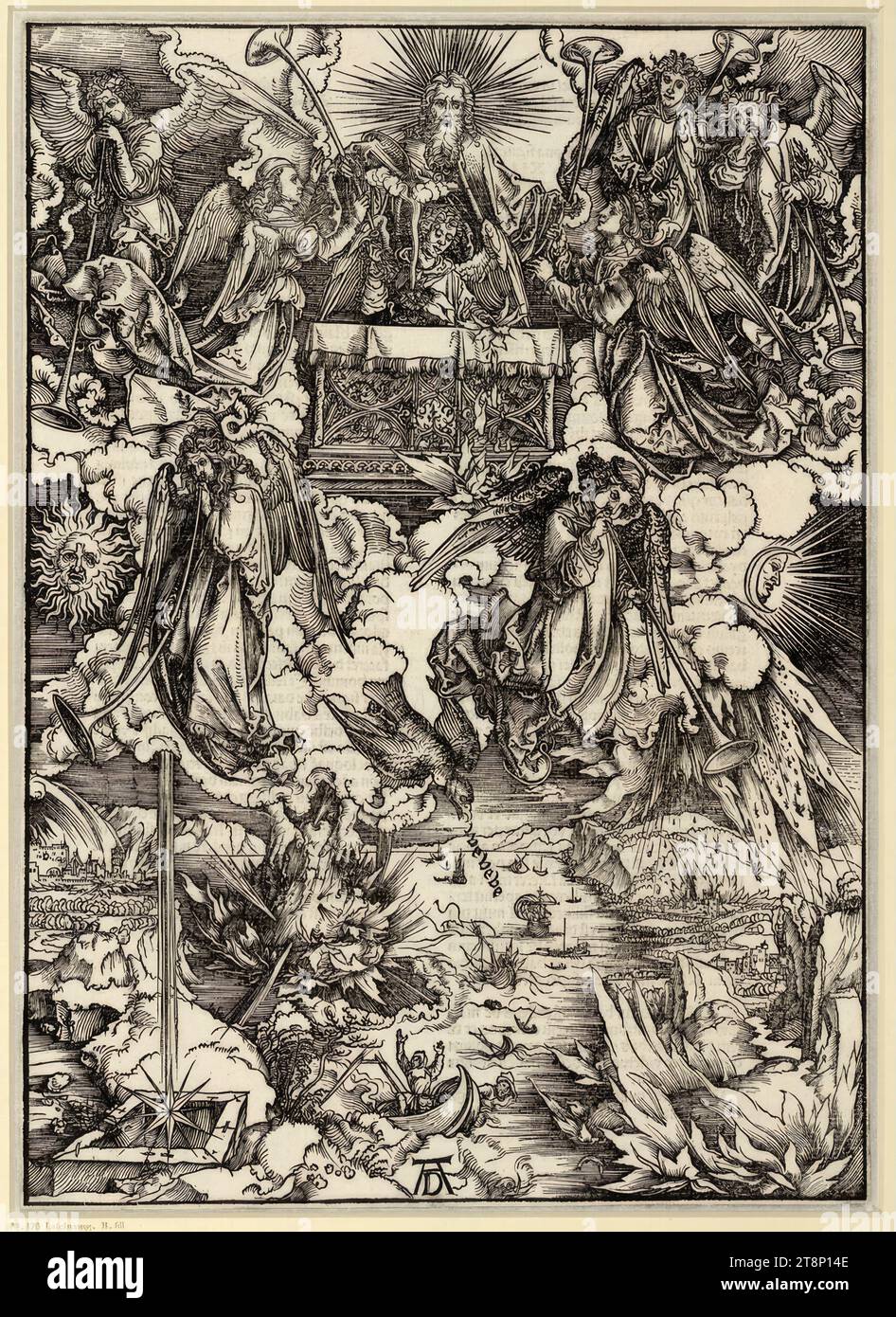The Seven Trumpet Angels (Apocalypse, Figure VI), The Apocalypse ...