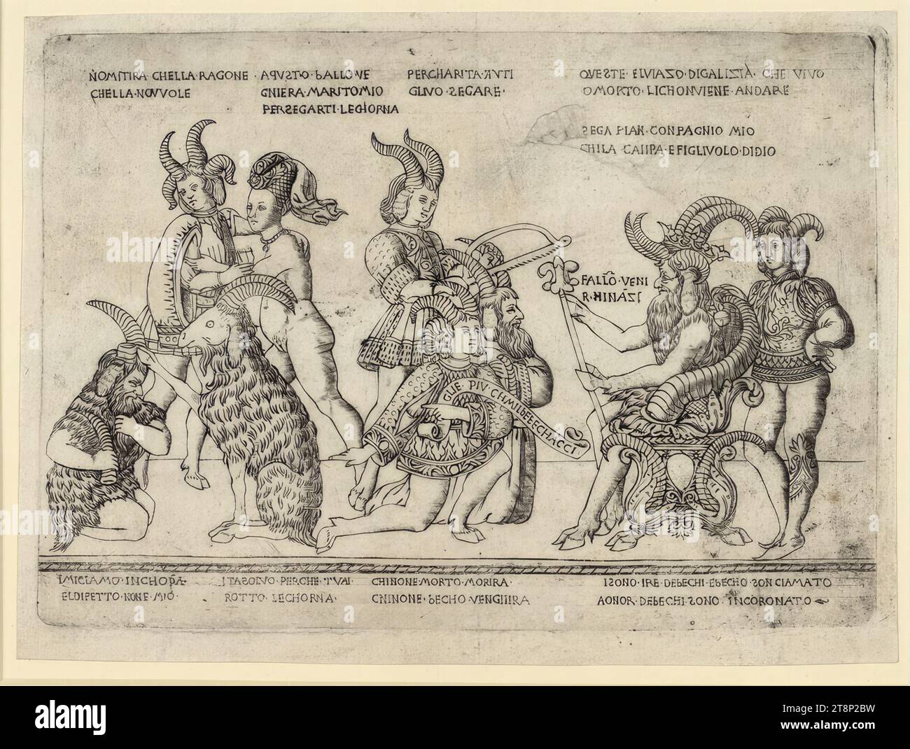 The king of the goats: a satire on putting on horns, Florentine fine ...