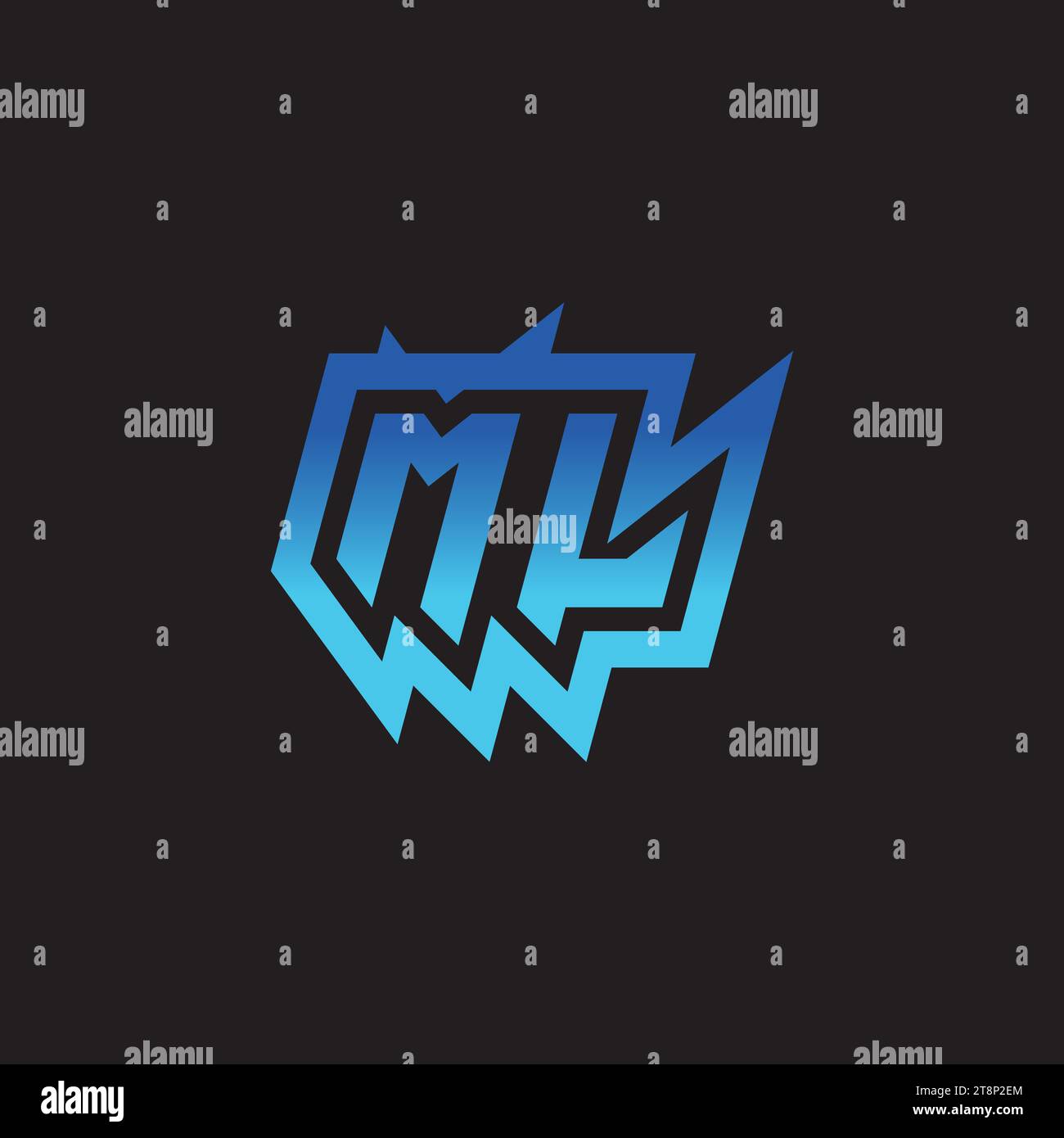 Ml logo vector vectors hi-res stock photography and images - Alamy
