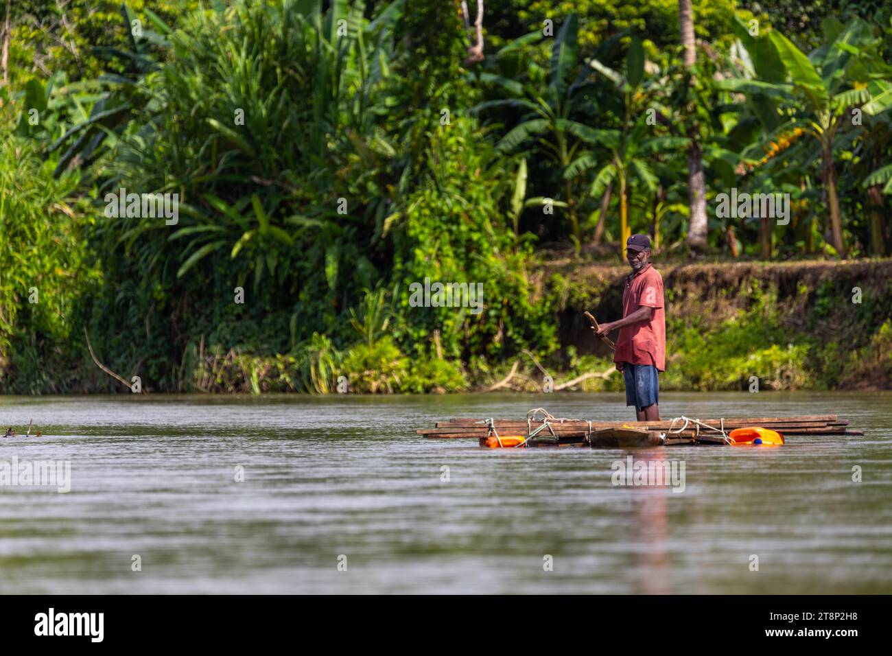 Wooden raft hi-res stock photography and images - Alamy