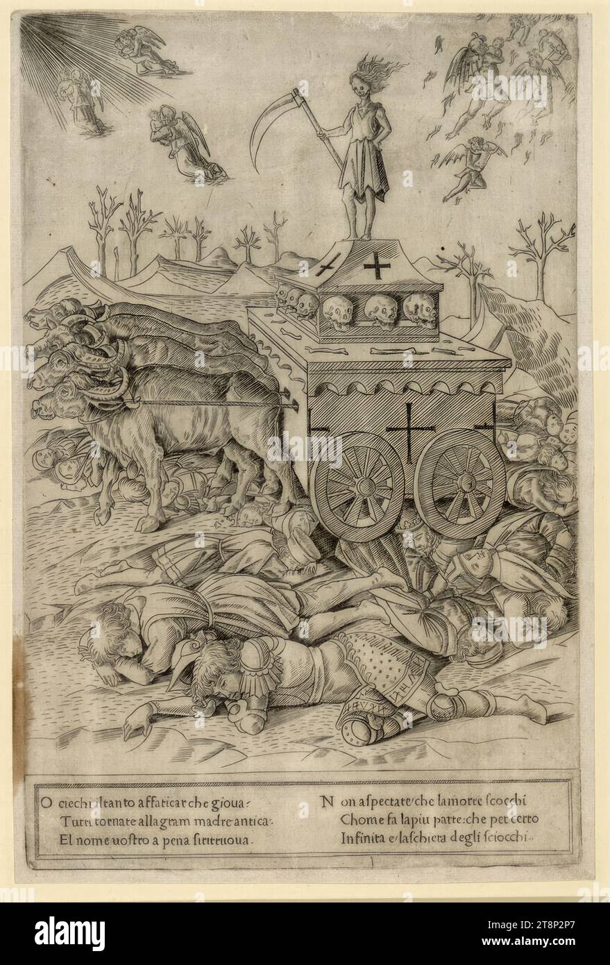 The Triumph of Death, Triumph of Petrarch, Master of the Life of Mariae ...