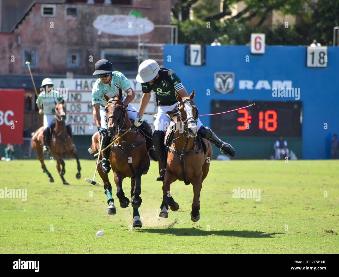Scene from the 130th Argentine Open Polo Championship (Campeonato ...