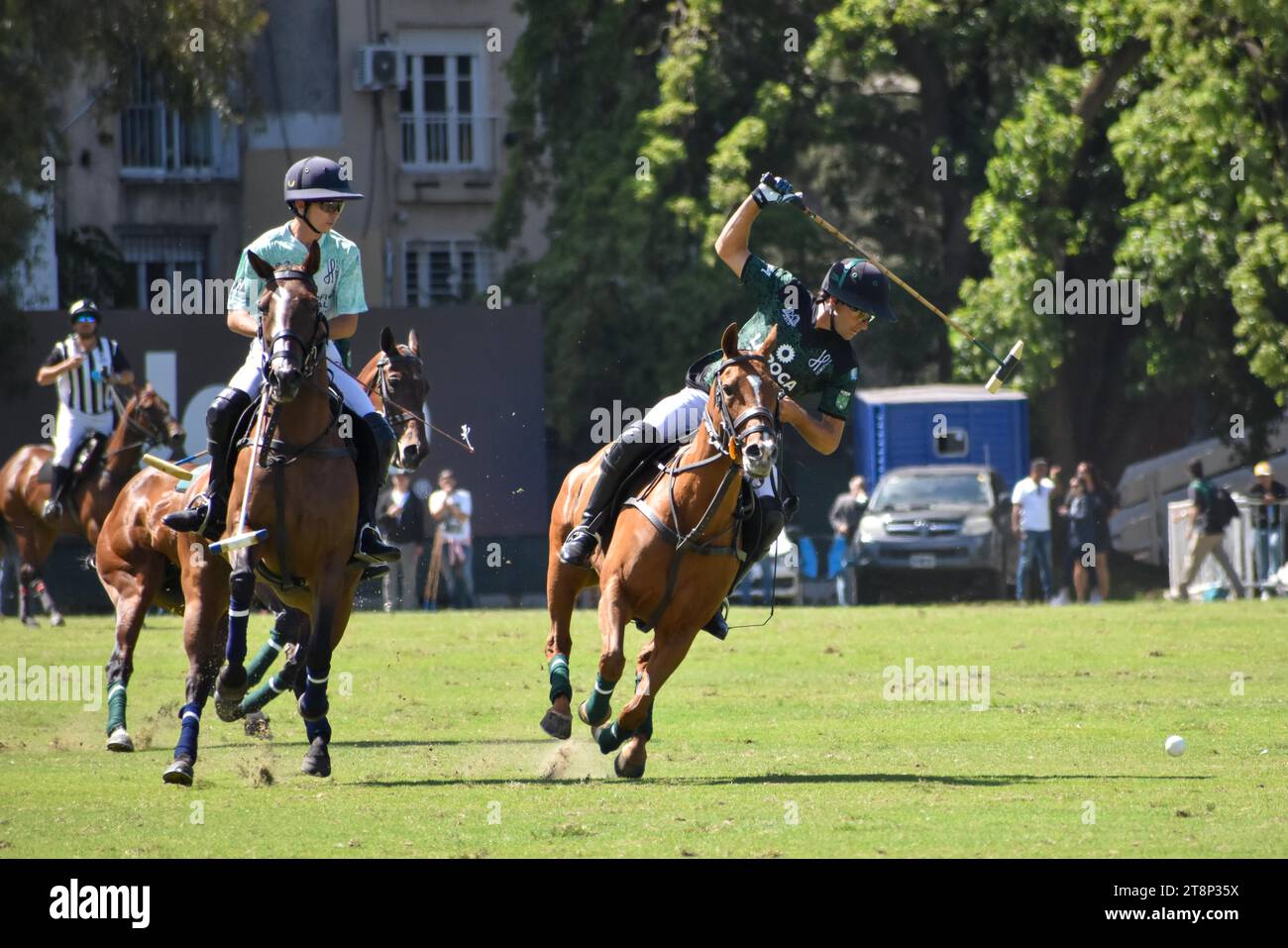 Scene from the 130th Argentine Open Polo Championship (Campeonato ...