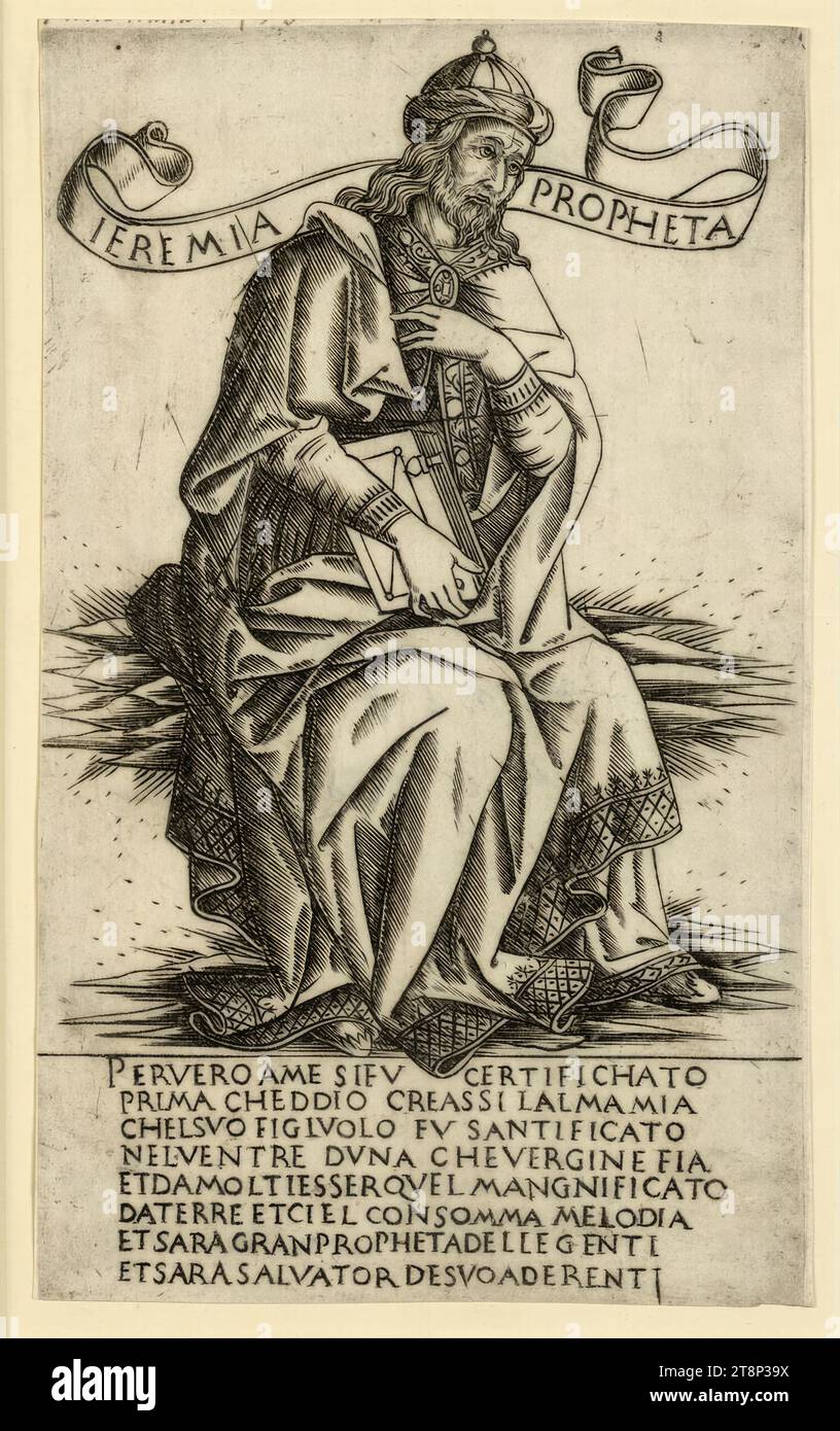 Jeremiah, Master of the Prophets and Sibyls, Florentine broad manner ...