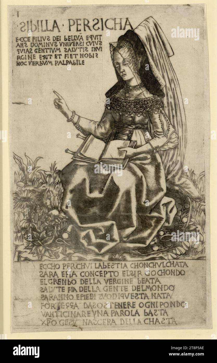 The Persian Sybil, Master of the Prophets and Sibyls, Florentine broad ...