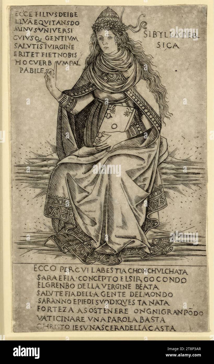 The Persian Sibyl, Master of the Prophets and Sibyls, Florentine broad ...