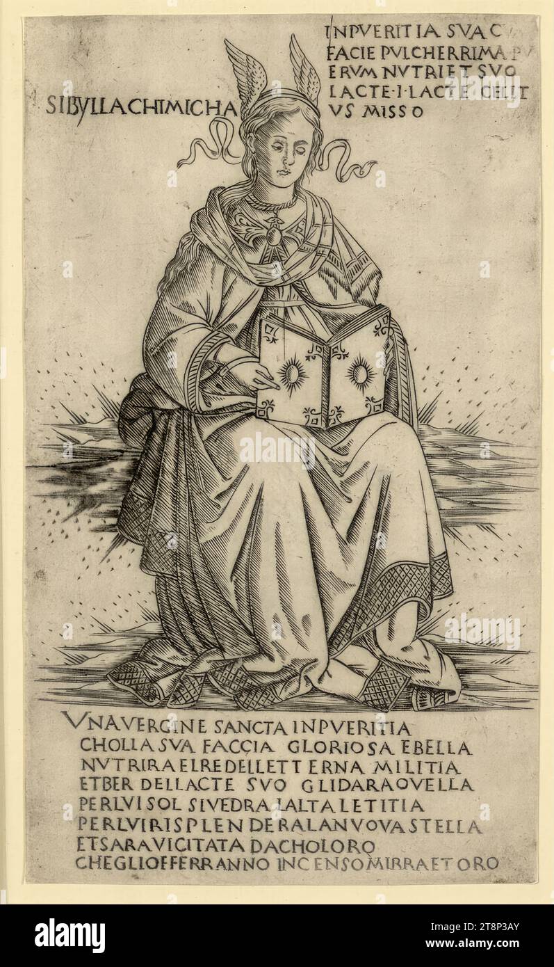 The Cimmerian Sibyl, Master of the Prophets and Sibyls, Florentine ...