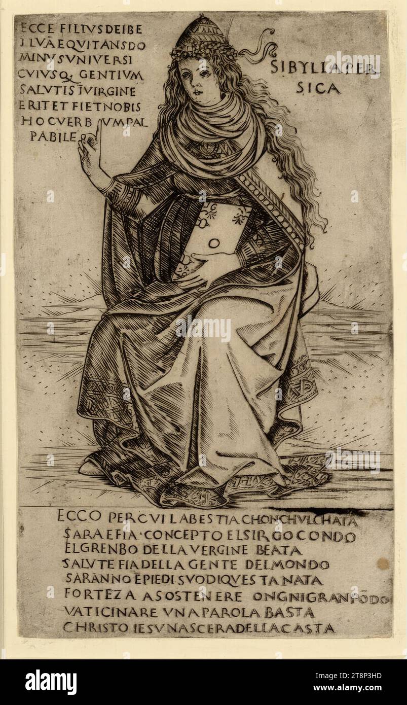 The Persian Sibyl, Master of the Prophets and Sibyls, Florentine broad ...